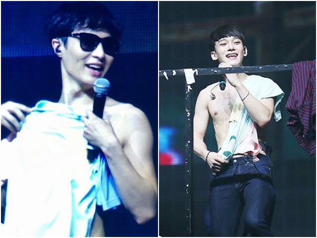 Exo Chen Shirtless