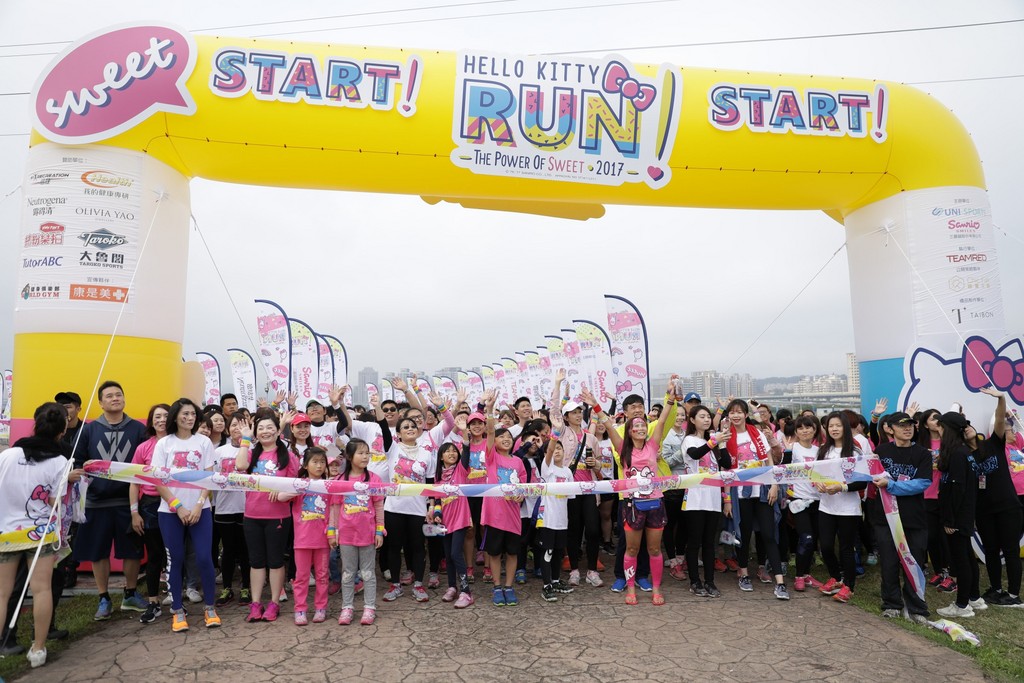 Hello Kitty Run 重返台灣 萌主與上萬名粉絲互動 | ETtoday運動雲 | ETtoday新聞雲