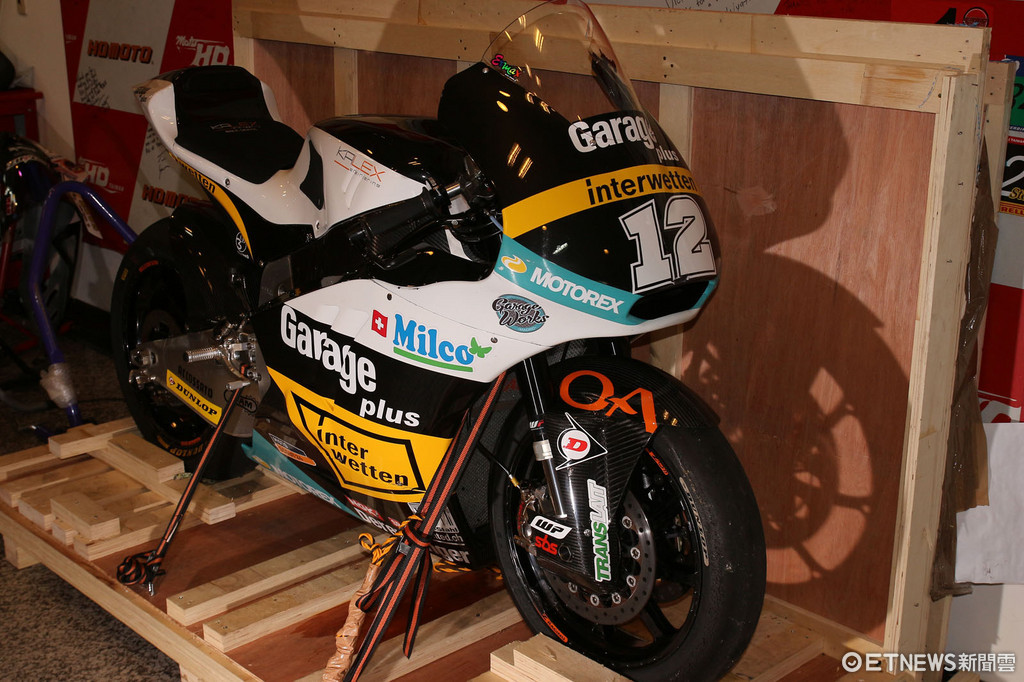台灣僅此一部！Moto2工廠賽車原裝現身 純正競速機器 | ETtoday車雲 | ETtoday新聞雲