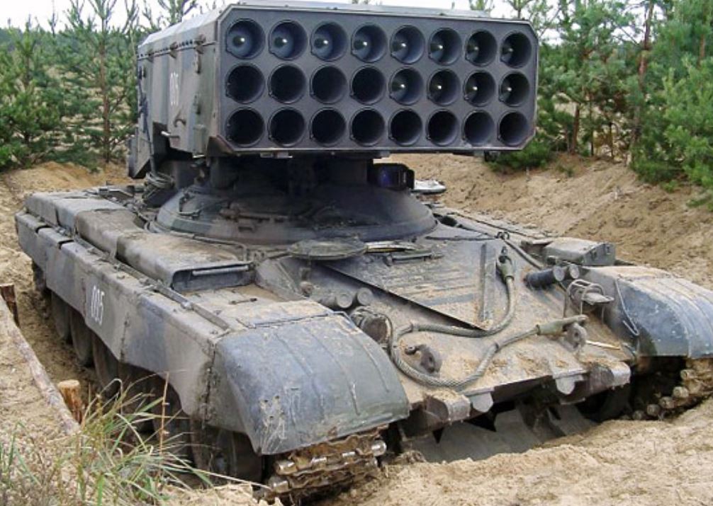 TOS-1噴火坦克24發地獄火 7秒連射毀掉小村莊 | ETtoday軍武新聞 | ETtoday新聞雲