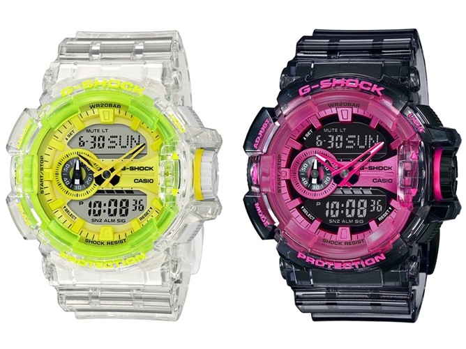 G-Shock透明錶面超漂亮！桃紅、螢光綠看一眼就心動 絕對是秒殺款 | ET Fashion | ETtoday新聞雲