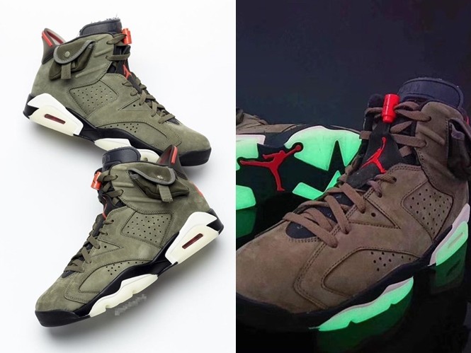 Travis Scott X AJ6實著照曝光！擁有帆布小袋與夜光效果，細節帥翻 | ET Fashion | ETtoday新聞雲