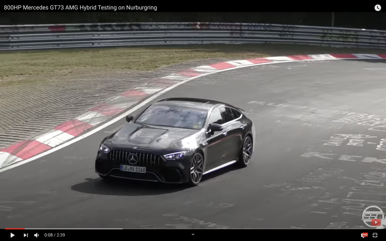 賓士AMG GT73 e紐柏林測試曝光 將從Panamera奪回最速4門寶座 | ETtoday車雲 | ETtoday新聞雲