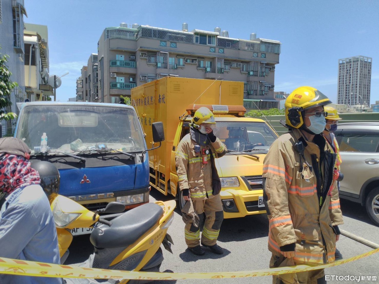 快訊／台南瓦斯管線被挖破！氣體洩漏 警消急封路戒護 | ETtoday社會新聞 | ETtoday新聞雲