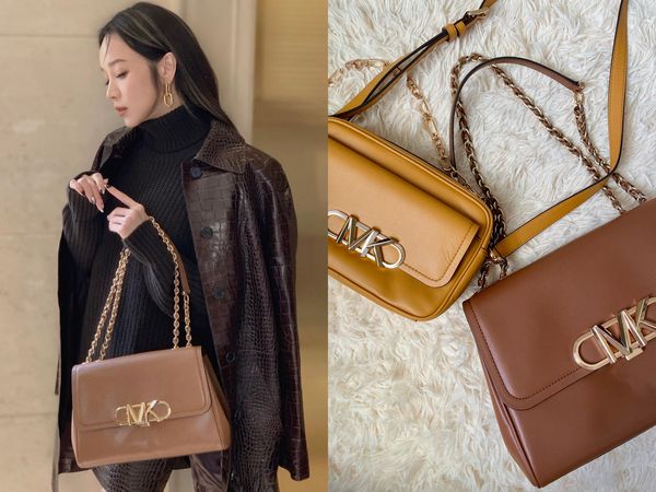 包・開箱／侯佩岑搶背MK新Logo手袋！ 相機包型連男生背都好看 | ET Fashion | ETtoday新聞雲