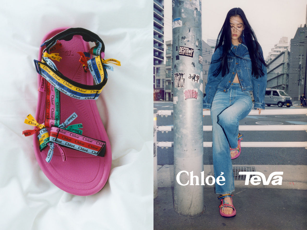 今夏最美涼鞋Chloé X Teva！ Logo彩色蝴蝶結、天然米色系夢幻上腳 | ET Fashion | ETtoday新聞雲