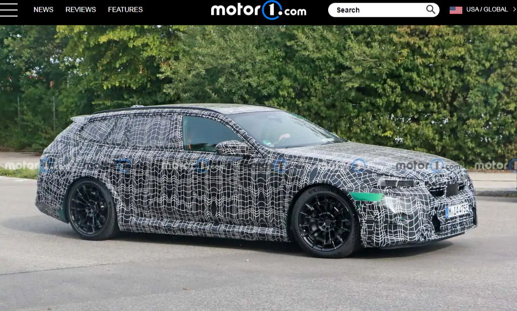 BMW「新一代M5 Touring」首張諜照曝光！車長可能破5米、有大空間 | ETtoday車雲 | ETtoday新聞雲
