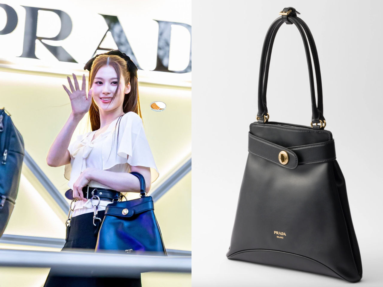 包開箱／TWICE Sana示範Prada幾何包Etude！大開口、旋轉鎖扣超優雅 | ET Fashion | ETtoday新聞雲