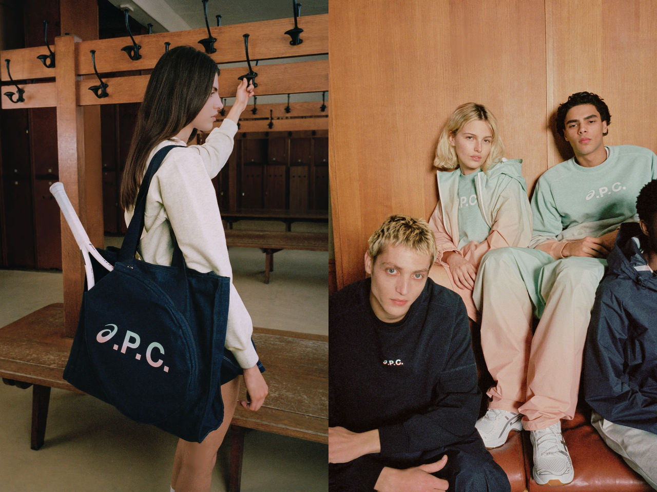 A.P.C.聯名ASICS打造極簡運動穿搭！復古機能鞋、Logo控必收網球托特包 | ET Fashion | ETtoday新聞雲