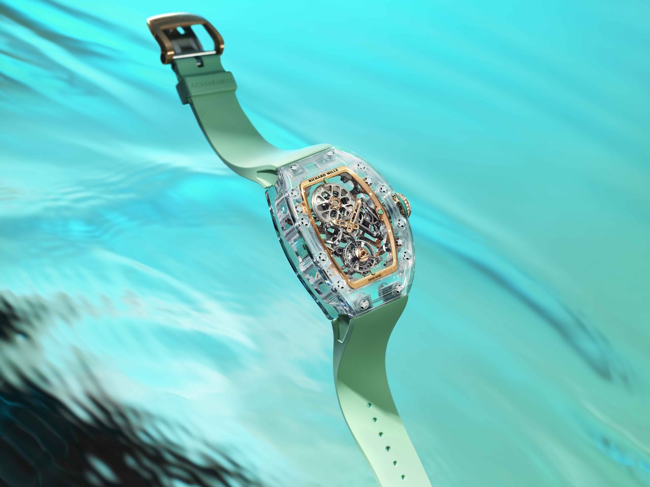 RICHARD MILLE藍寶石水晶材質先鋒 通透陀飛輪錶展海洋奇幻魅力 | ET Fashion | ETtoday新聞雲