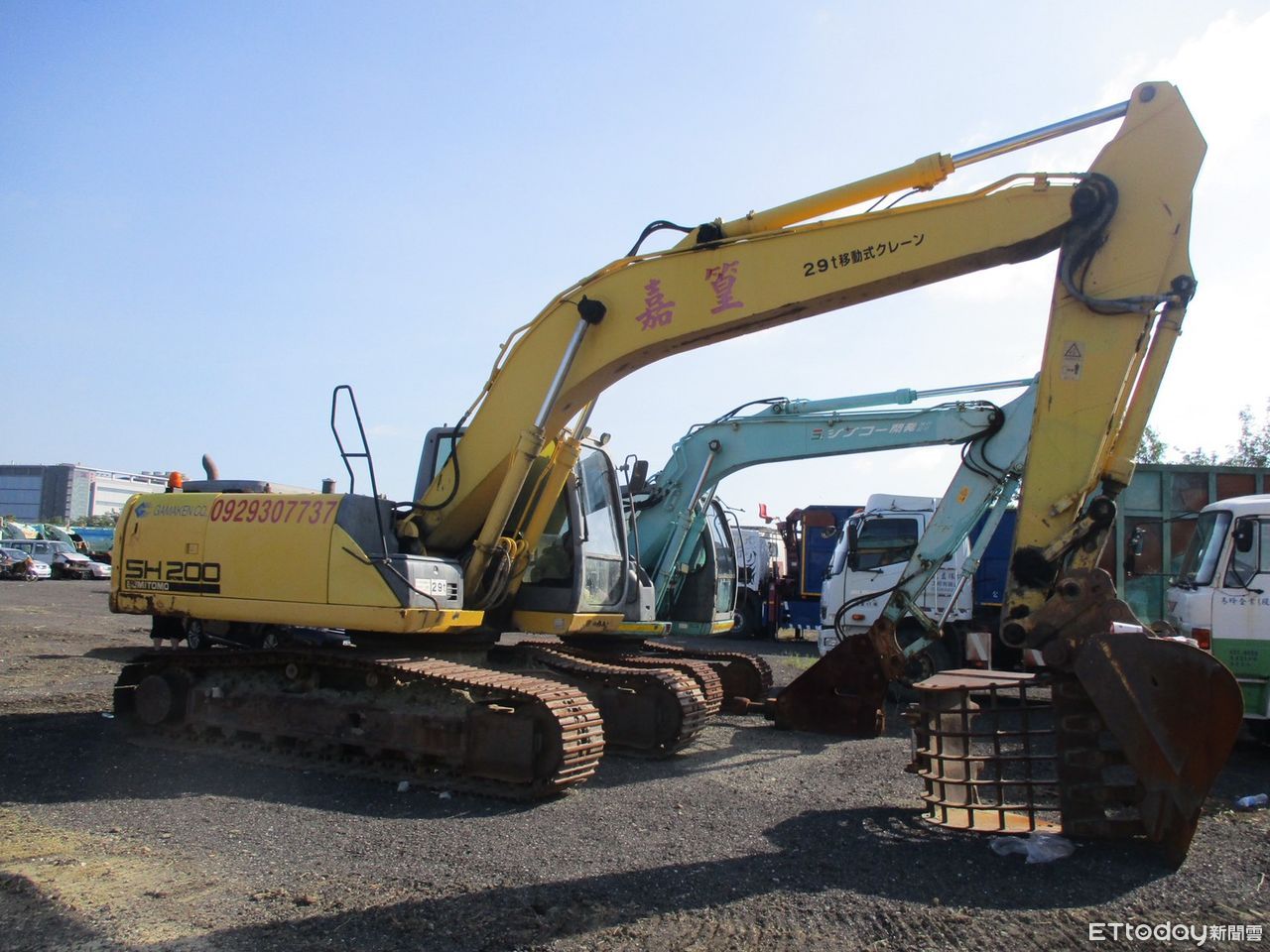 SUMITOMO挖土機競標8輪 最終95.1萬落槌 仁德透天厝也拍出 | ETtoday地方新聞 | ETtoday新聞雲