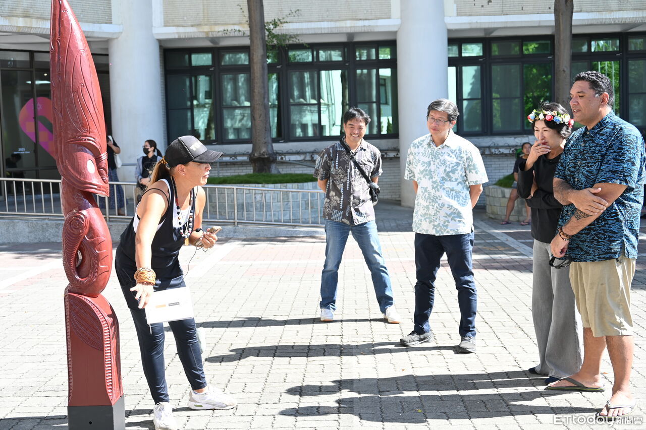 星空羅盤雕刻柱「Pou Haere」落腳台東 南島航海文化連結世界 | ETtoday地方新聞 | ETtoday新聞雲